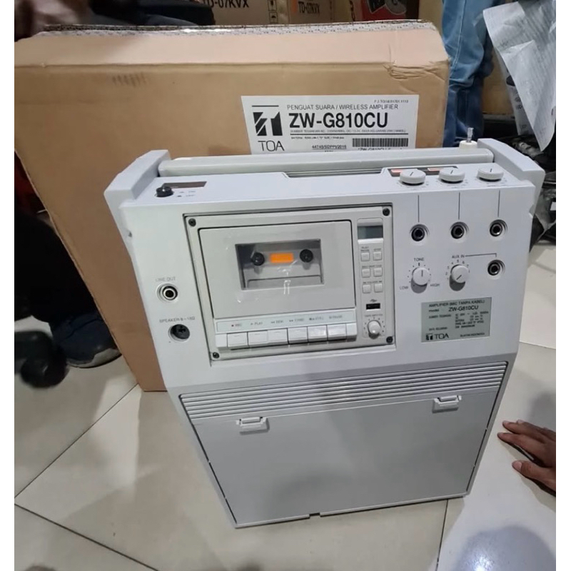 Jual TOA PORTABLE WIRELESS AMPLIFIER ZW-G810CU | Shopee Indonesia