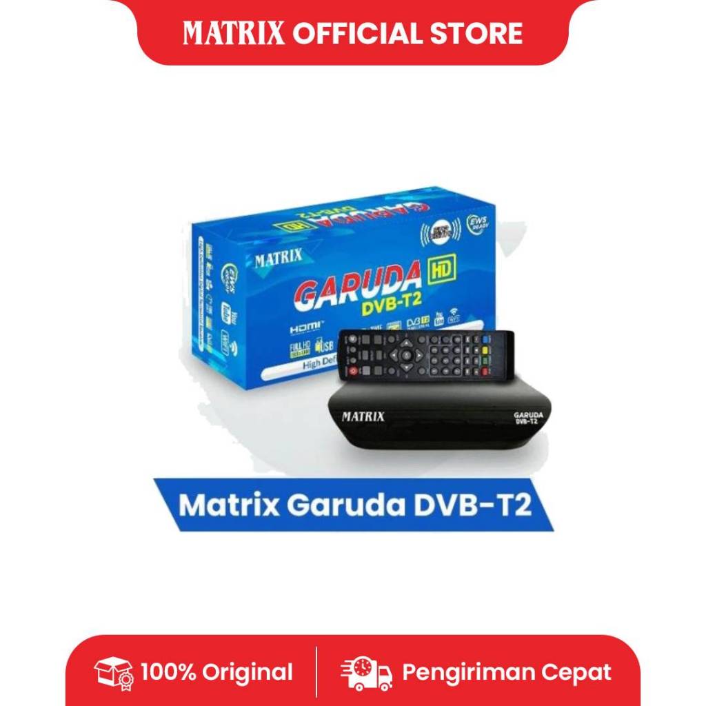 Jual MATRIX Set Top Box Garuda DVBT2 HD / STB TV Digital | Shopee Indonesia