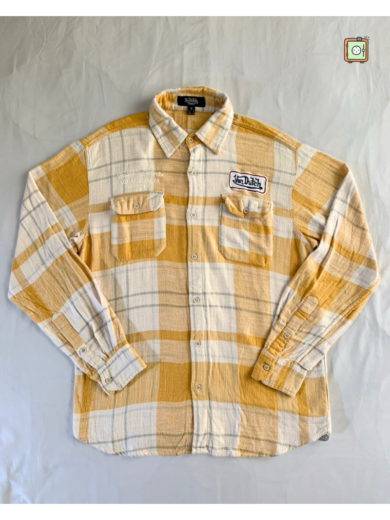 Jual Second Von Dutch (Flannel Yellow) | Shopee Indonesia