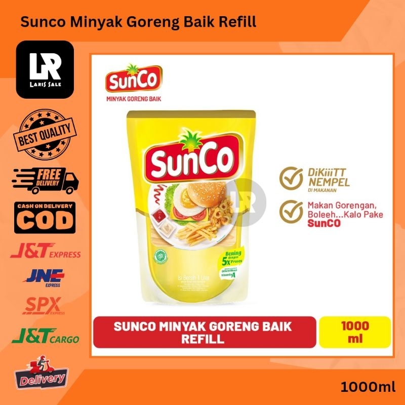 Jual Minyak Goreng Sunco 1L - Minyak sayur - Sunco minyak jernih ...
