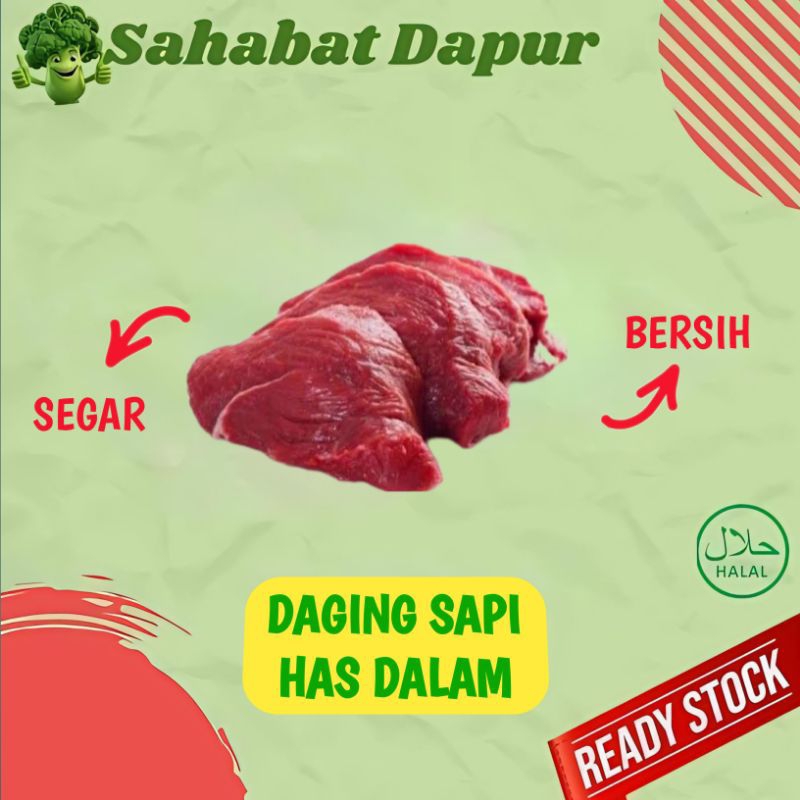 Jual Daging Sapi Has Dalam fresh - sayuran segar - Sahabat dapur ...