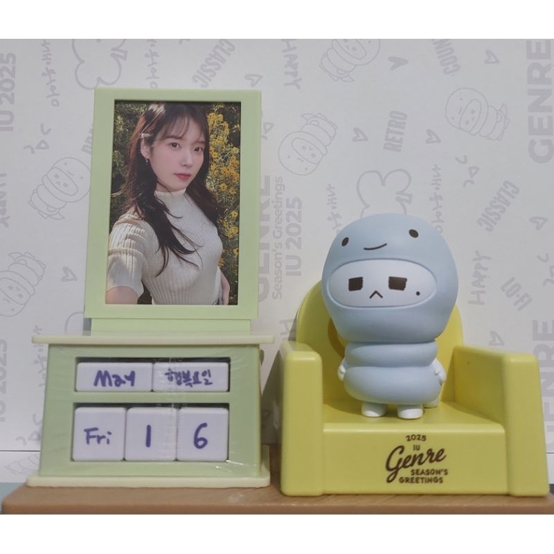 Jual IU Season's Greetings 2025 GENRE Perpetual Calendar | Shopee Indonesia