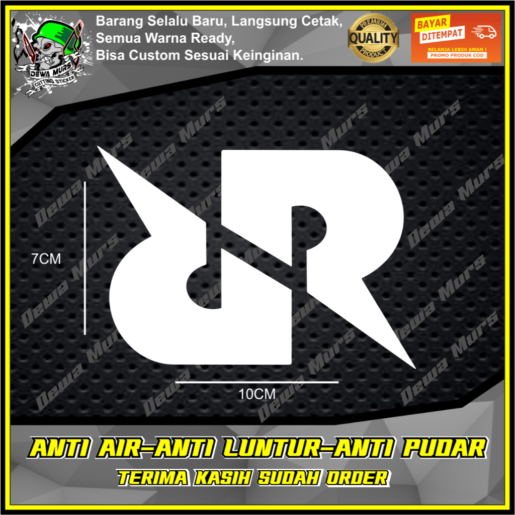 Jual Cutting Sticker LOGO RRQ Cocok Buat Motor , Mobil Dan Lain-Lain ...