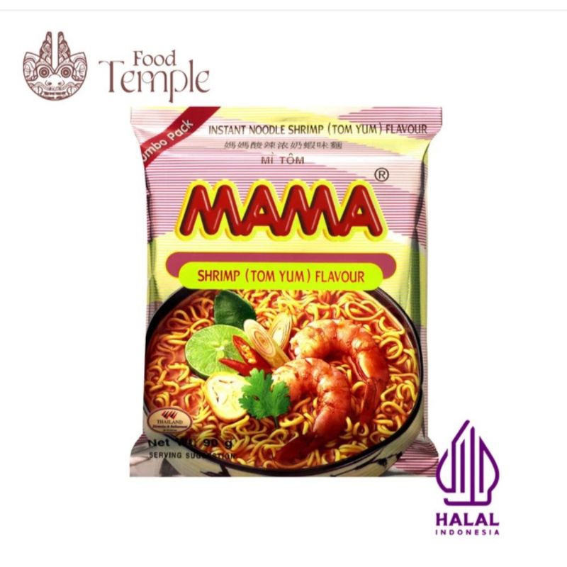 Jual Mama Mie Instan Instant Noodle -Shrimp Noodle | Shopee Indonesia