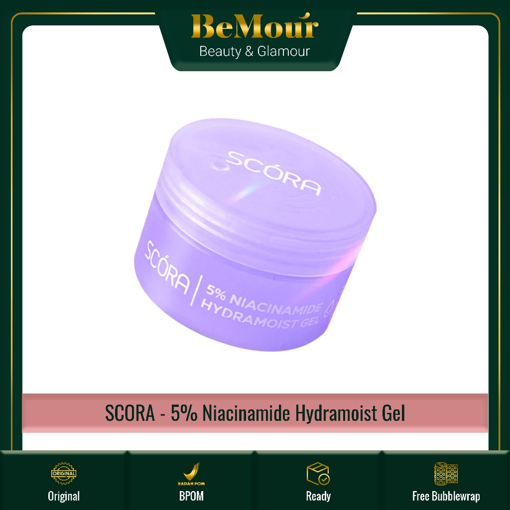 Jual SCORA - 5% NIACINAMIDE HYDRAMOIST GEL ( 45 ml ) - Pelembab Wajah Yang Mencerahkan Kulit ...
