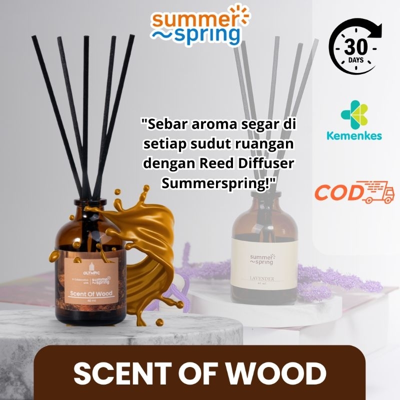 Jual SummerSpring Reed Diffuser, Pengharum Ruangan Aroma Terapi ...