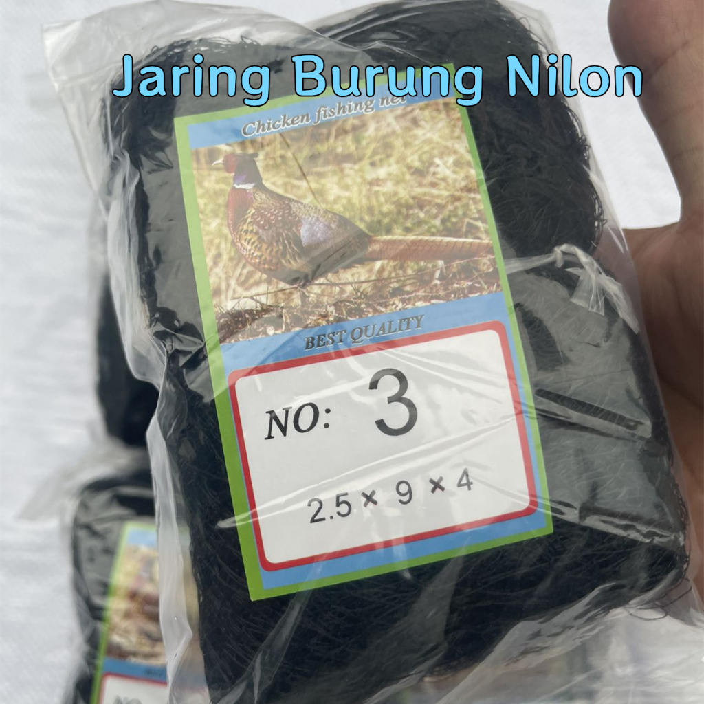 Jual Jaring Burung Nilon Emprit, Perkutut, Pipit, Kutilang, Tekukur Jaring Kandang Ayam Jaring ...