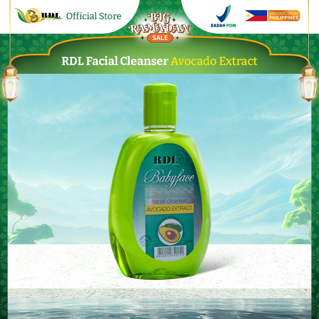 Jual RDL Facial Cleanser Avocado Pembersih Muka Face Wash Makeup ...
