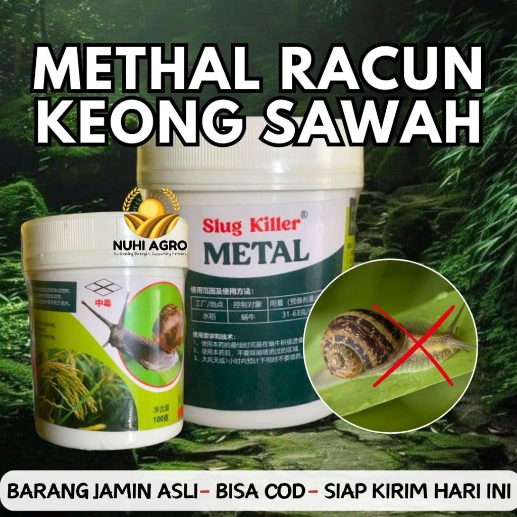 Jual Moluskisida Methal Obat Ampuh Basmi Keong | Bekicot | Siput Pada ...