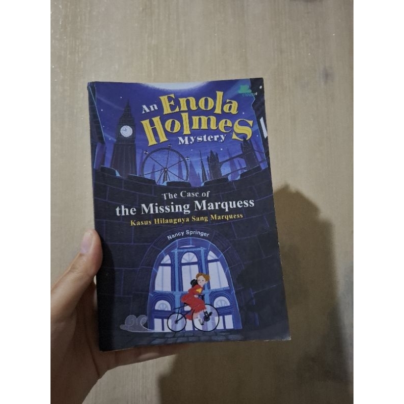 Jual Buku An Enola Holmes mystery the case of missing marquess | Shopee ...