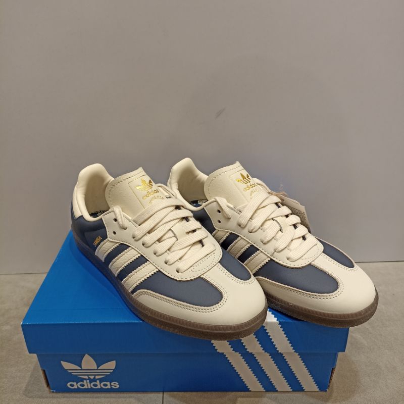 Jual Adidas Samba OG Night Indigo Crew White | Shopee Indonesia