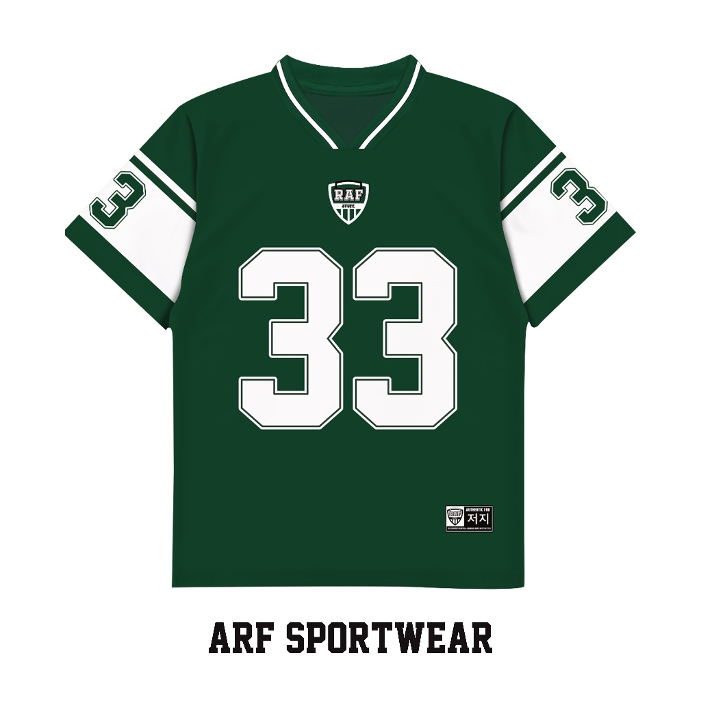 Jual Jersey Rugby Hijau Unisex Wanita Pria | Full Printing Dryfit ...