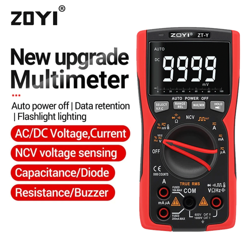 Jual ZOYI ZT-Y Avometer Multitester Multimeter HZ Digital Pengukur ...