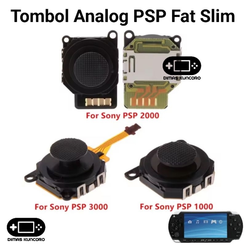 Jual Tombol Analog PSP Fat Slim joystik joystick plus topi ori pabrik ...