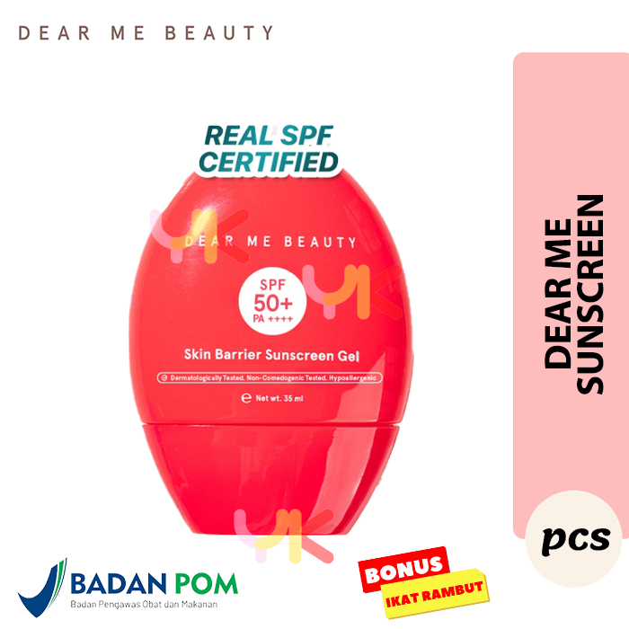 Jual Dear Me Beauty Skin Barrier Sunscreen SPF 50 PA++++ 35ml BPOM ...