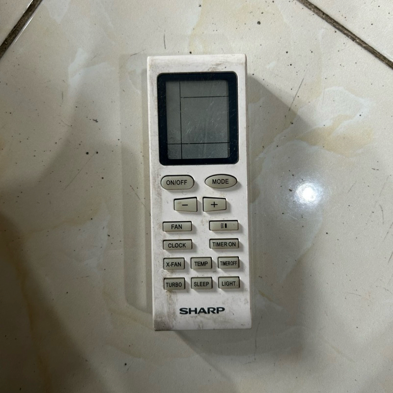 Jual Remote AC Sharp Sesuai Foto | Shopee Indonesia