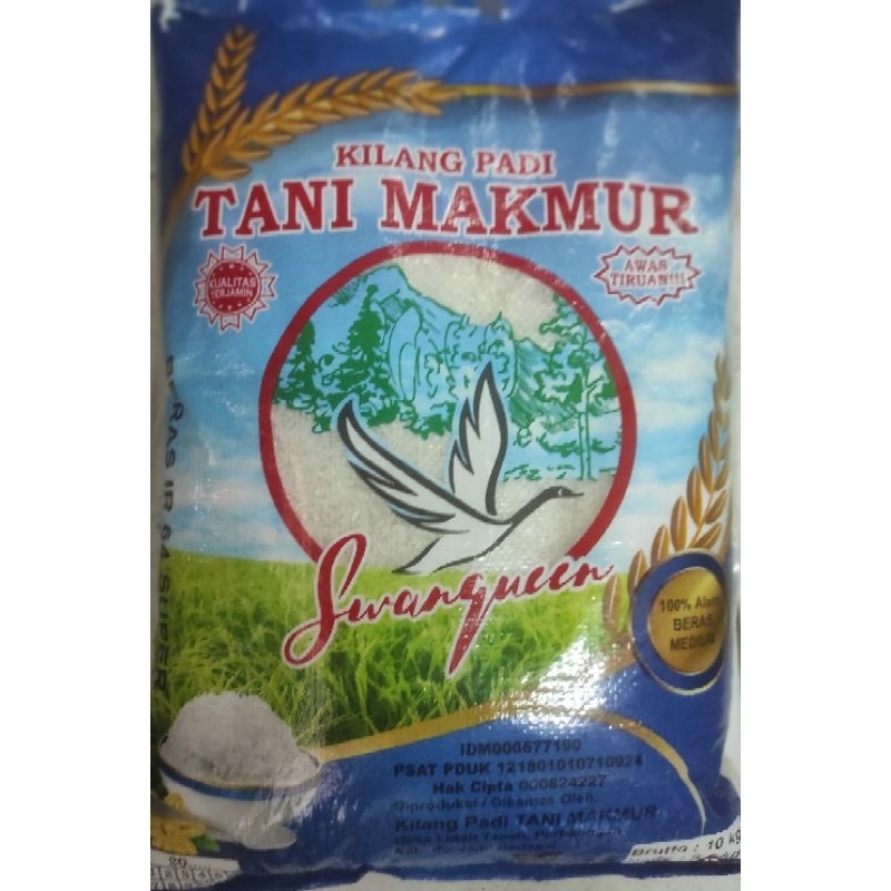Jual Beras tani makmur cap Swan queen [10kg] | Shopee Indonesia