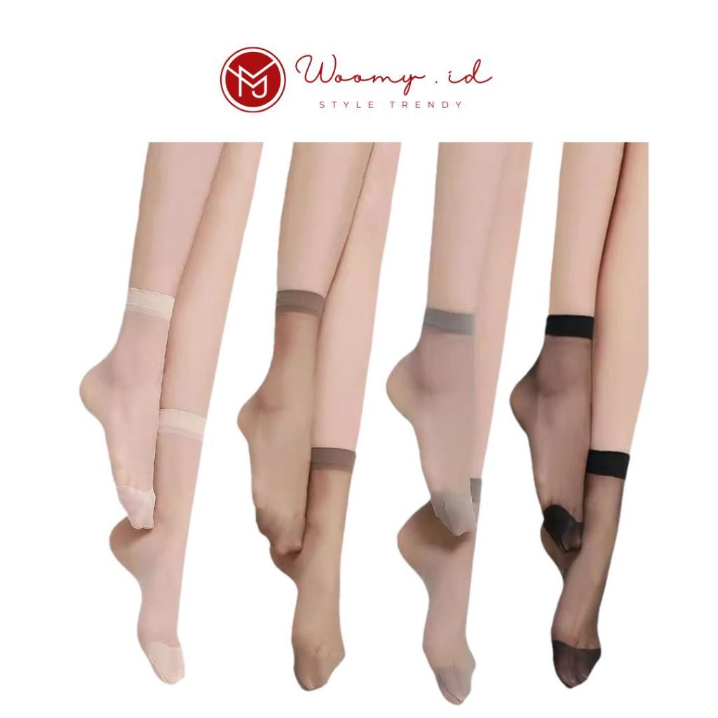 Jual Woomy - KK544 Kaos Kaki Kulit Transparan Model Stocking Unisex ...
