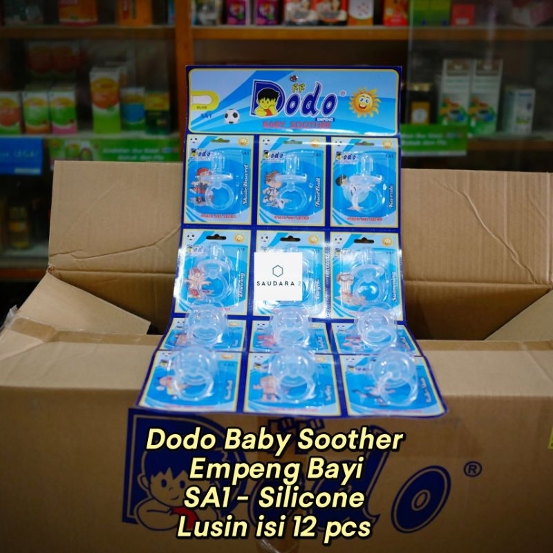 Jual KOMPENG DODO SA1 Silicone Baby Soother - Lusin isi 12 pcs | Shopee ...