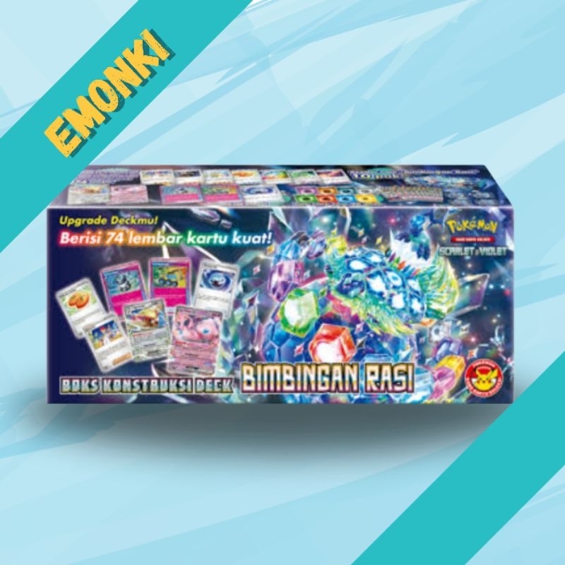 Jual BOKS KONSTRUKSI DEK || BIMBINGAN RASI || POKEMON TCG SCARLET & VIOLET | Shopee Indonesia