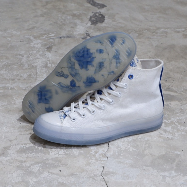 Jual LAY ZHANG X CONVERSE CHUCK TAYLOR 1970S HI BANDANA WHITE ( SAMPLE ...