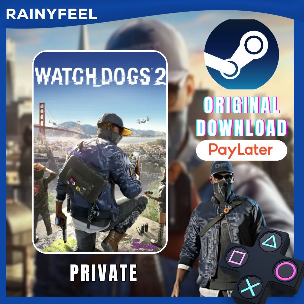 Jual [BONUS STEAM KEY] Watch_Dogs® 2 STEAM / Fresh / 0 Hour / Game PC ...