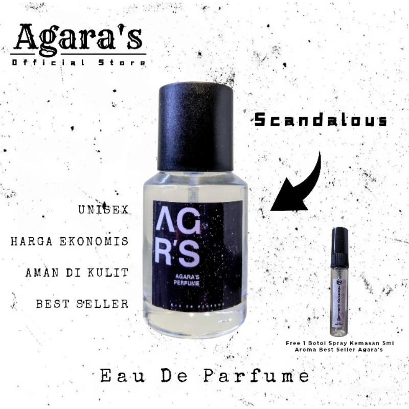 Jual Scandalous - Parfum Unisex Premium Best Seller 30ML Tahan Lama (Eau De Parfume) by Agara's ...