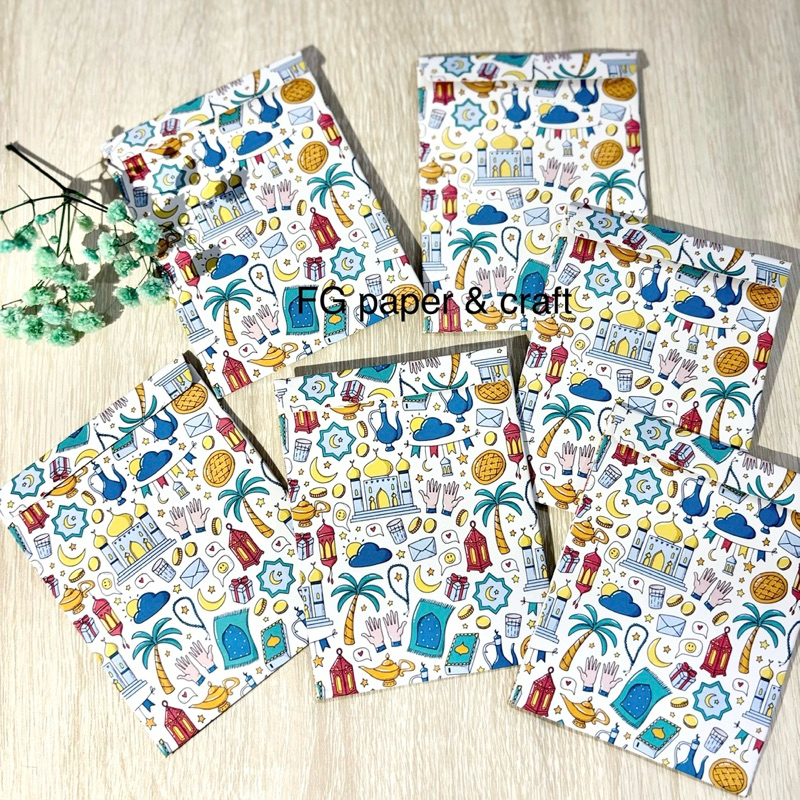 Jual Amplop Mini Idul Fitri Colourful 6pcs by fgpaper | Shopee Indonesia