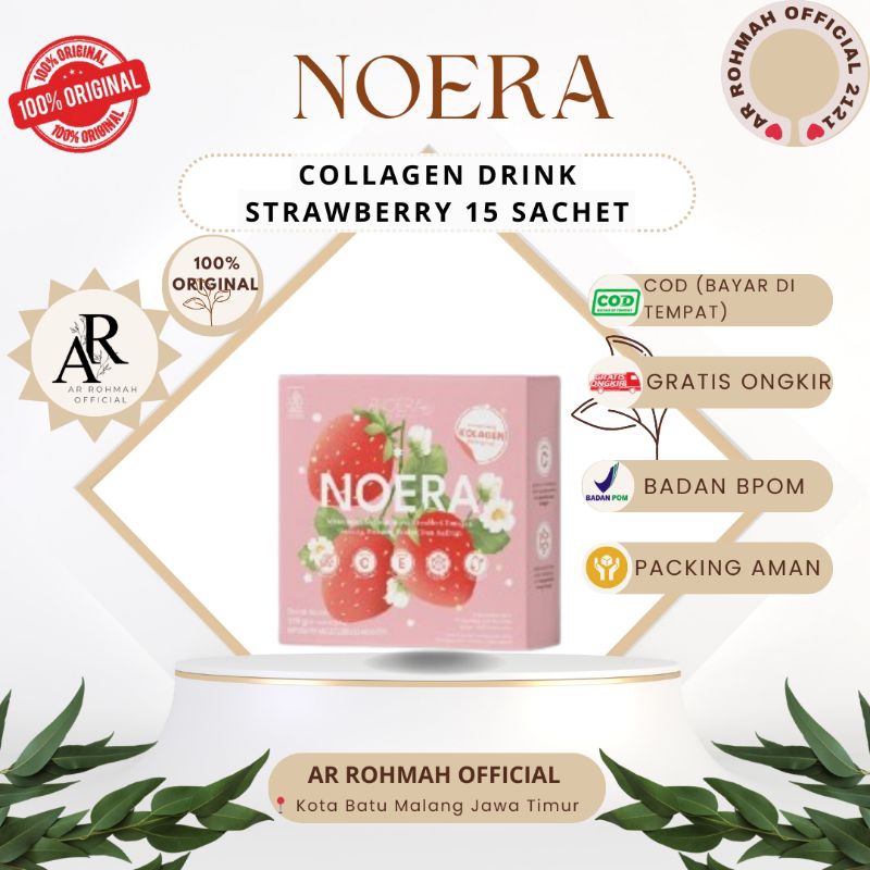 Jual NOERA - Collagen Drink with birdnes and saffon extract improved ...