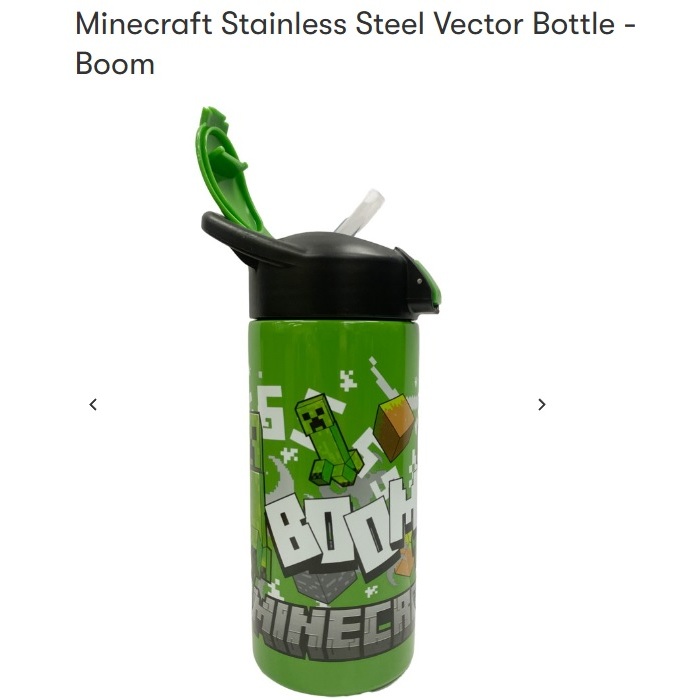 Jual Botol Stainless Minecraft - Minecraft Stainless Steel Vector ...