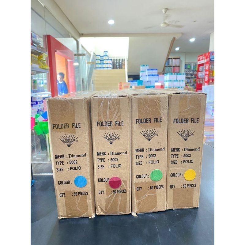 Jual Map Diamond 5002 Folio 1 Dus (50pcs) | Shopee Indonesia