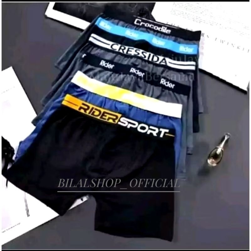 Jual PAKET 5 PICS CELANA DALAM BOXER PRIA NYAMAN DAN LEMBUT D PAKE ...
