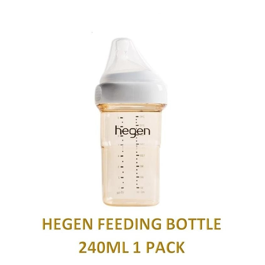 Jual HEGEN Botol Susu PCTO 240ml/8oz Feeding Bottle PPSU (240ml SINGLE) | Shopee Indonesia