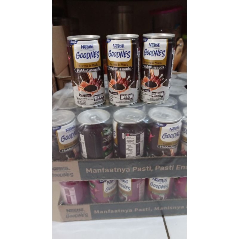 Jual NESTLE GOODNES SUSU STERIL KURMA AZWA DAN HABBATUSAUDA 189ml ...