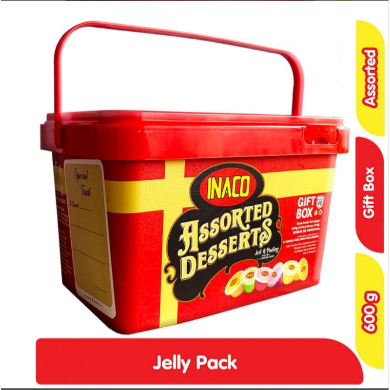 Jual Inaco Assorted Dessert Jeli & Puding Gift Box 600 g | Shopee Indonesia