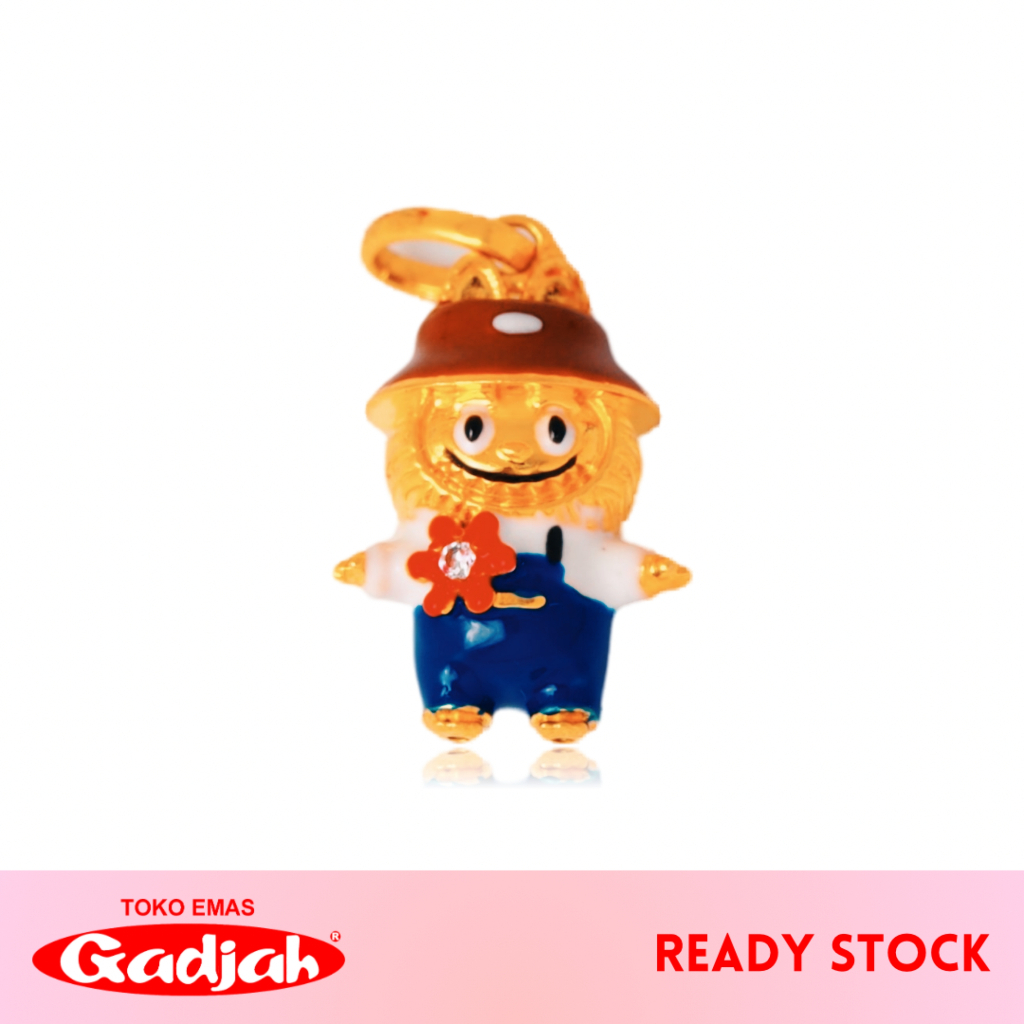 Jual Liontin Emas Labubu Farmer - Toko Emas Gadjah | Shopee Indonesia