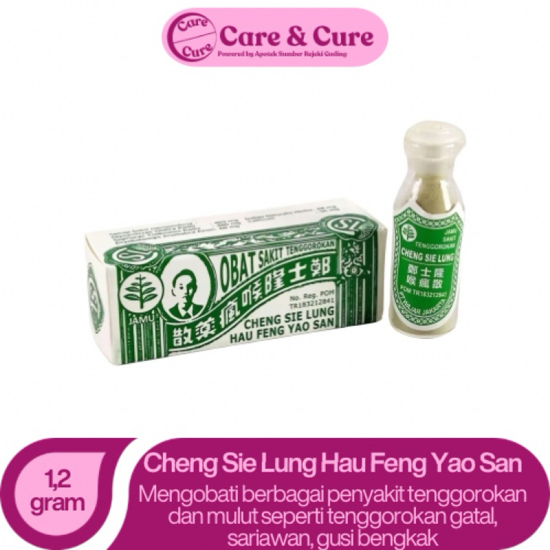 Jual Cheng Sie Lung Hau Feng Yao San (1.2 gr) - Obat Sariawan ...