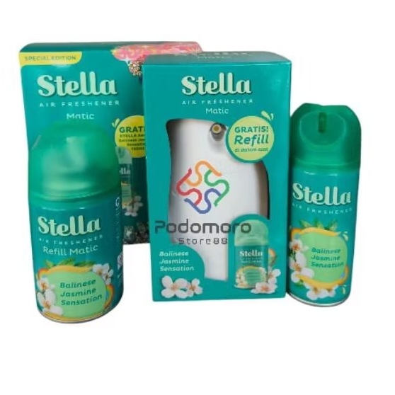 Jual Stella Matic Box Set Balinese Jasmine - Free Stella Aerosol 140ml ...