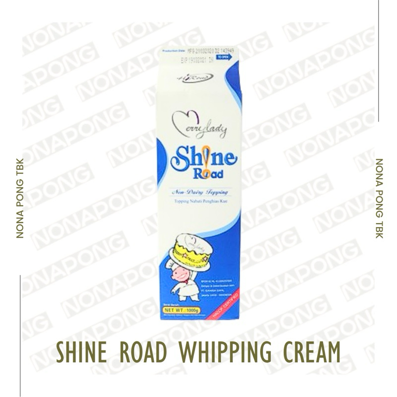 Jual Whipping Cream | Krim Kocok | Whipping Cream Shine Road | Shine ...