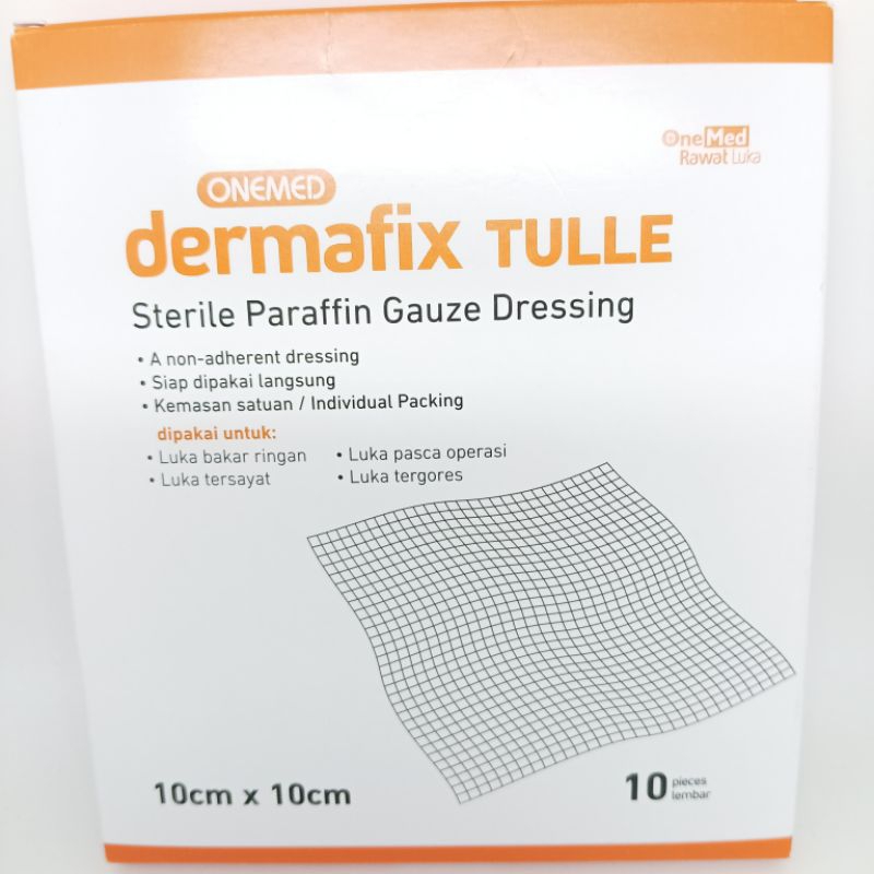 Jual DERMAFIX TULLE ONEMED / KASA BASAH ANTI LENGKET / KASA JARING ...