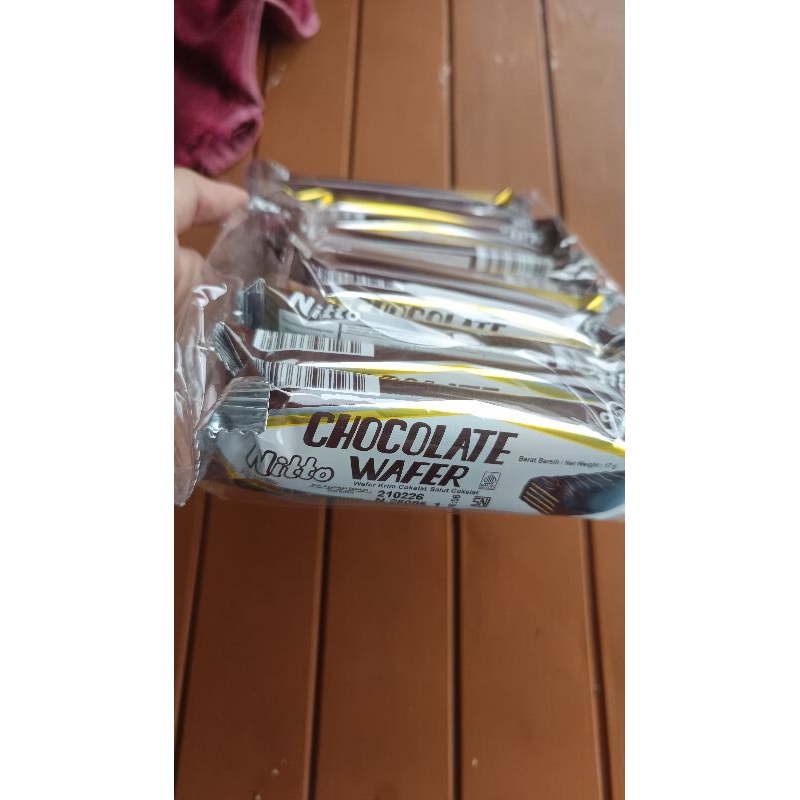 Jual NITTO CHOCOLATE WAFER NISSIN | Shopee Indonesia