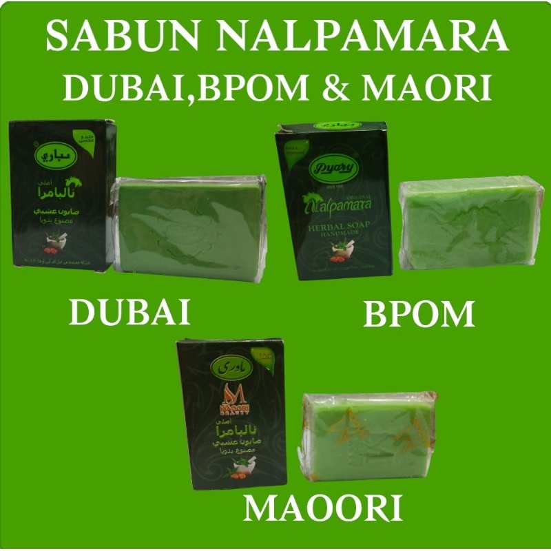 Jual SABUN NALPAMARA DUBAI (ARAB SAUDI) 75gr,MAOORI 85 gr & BPOM 75 gr ...
