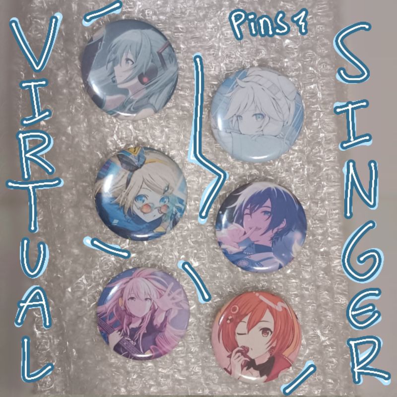 Jual Project Sekai | Virtual Singer / Vocaloid pins (Hatsune Miku ...