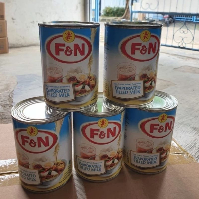 Jual susu cair F&N evaporated / susu lemak nabati evaporasi | Shopee ...