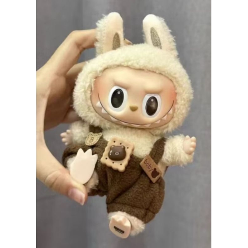 Jual OUTFIT LABUBU - OVERALL CHOCOLATE BISCUITS BEAR BAJU LABUBU ...
