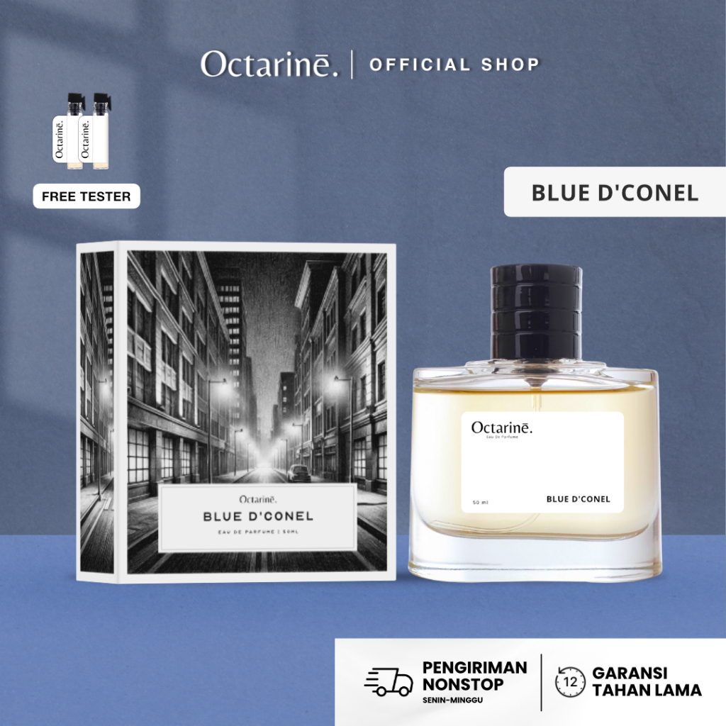 Jual Octarine - Blue D'Conel Parfum Pria Aroma Citrus Aromatic Woody ...