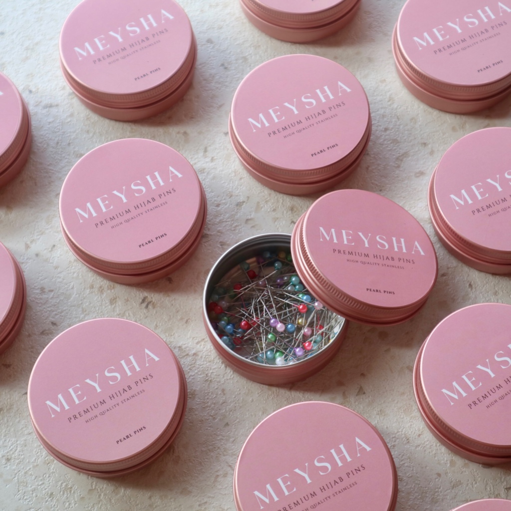 Jual MEYSHA - Premium Hijab Pins | Jarum Pentul Hijab Stainless | Jarum ...