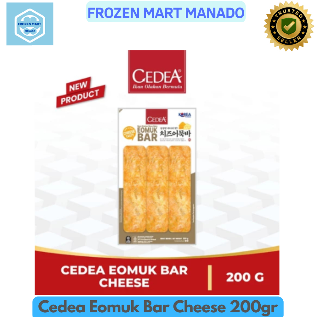 Jual Cedea Eomuk Bar Cheese 200gr - Frozen Mart Manado (Frozen Food ...