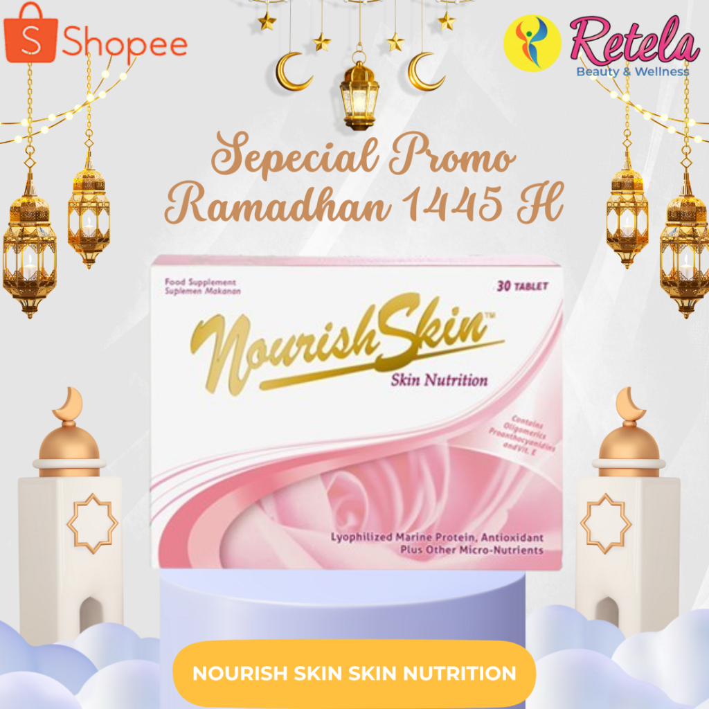 Jual NOURISH SKIN 30 TABLET/ SUPLEMEN | Shopee Indonesia