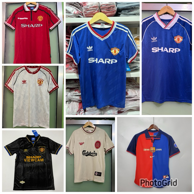 Jual KATALOG JERSEY BOLA RETRO VINTAGE KLUB BOLA JERSEY KLASIK | Shopee ...